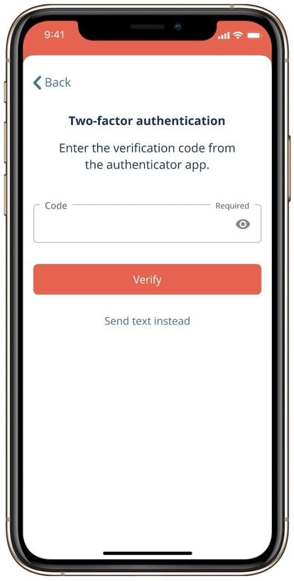 Two-factor authentication