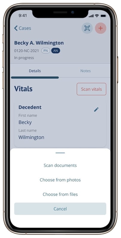 Enter First Call and Vitals info with the AI Scanner 🎥