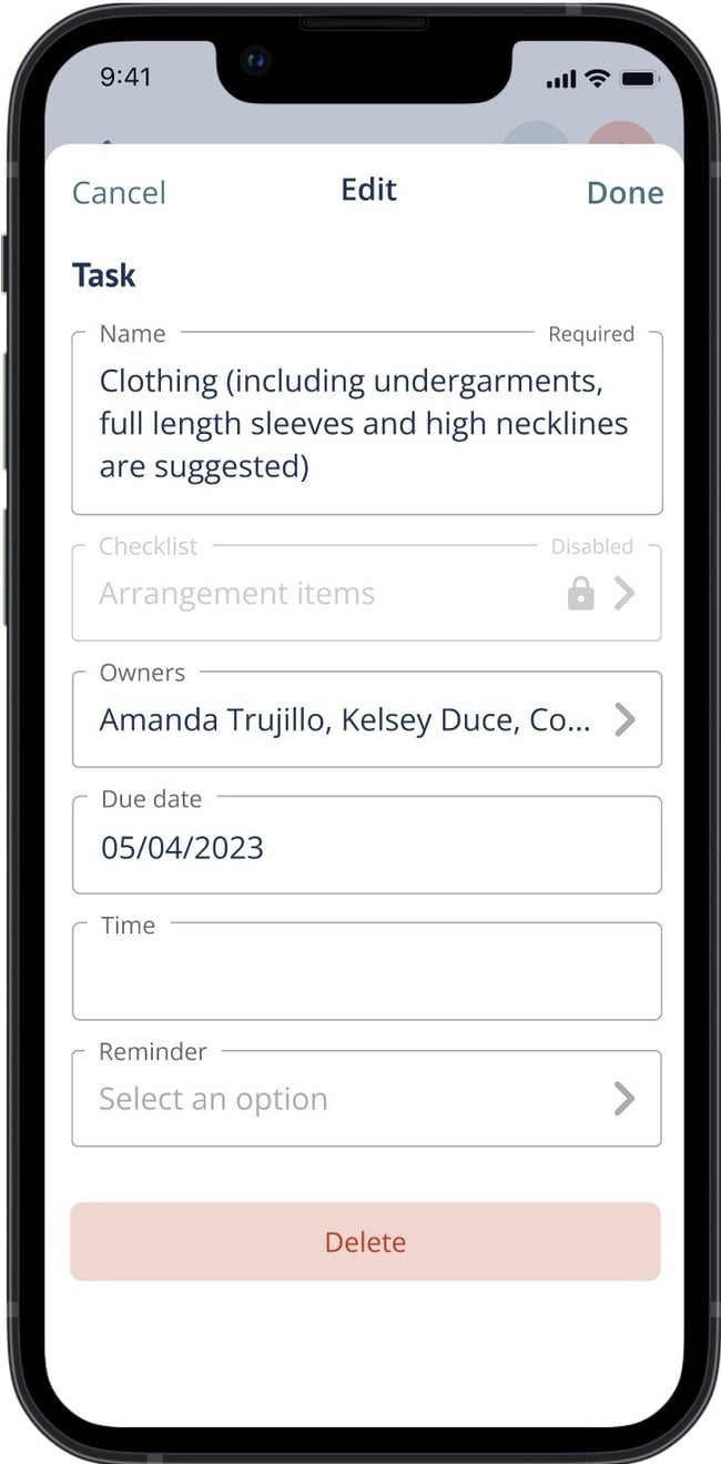 Getting started with mobile case tasks