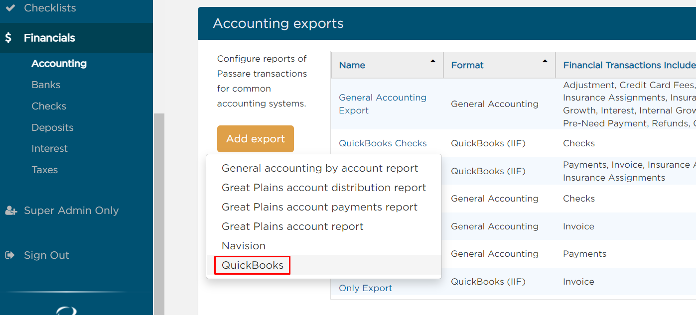 QuickBooks Customer Name Options