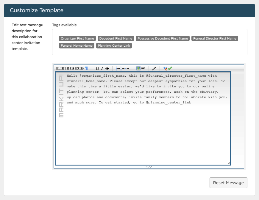 Send Planning Center invites via text or email