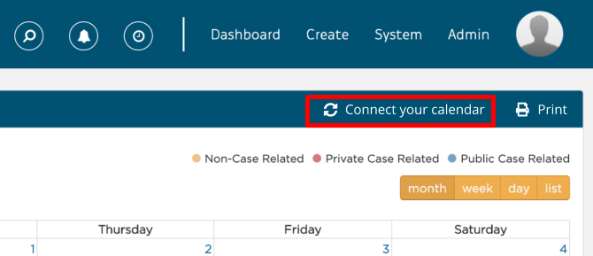 Connect your calendar