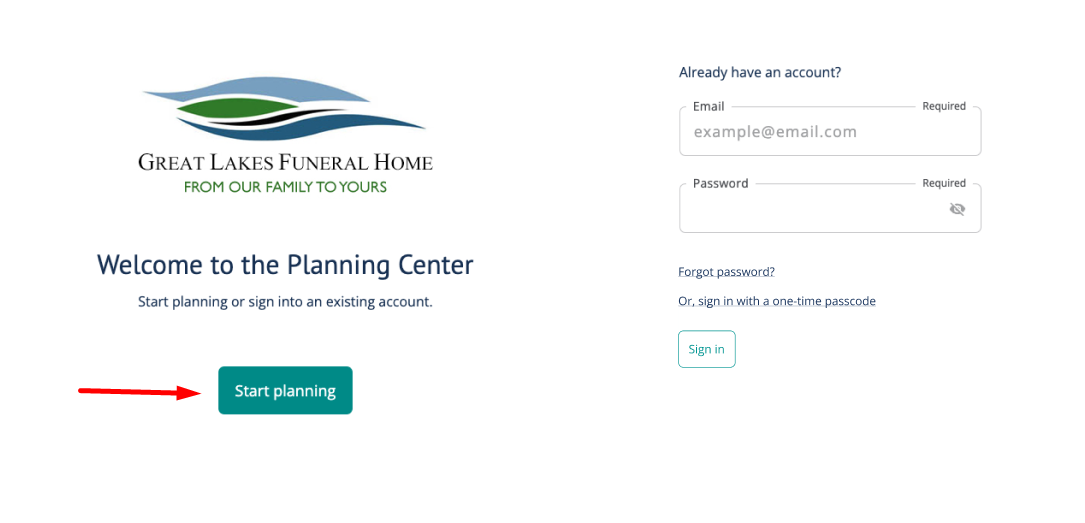 Getting started with Planning Center
