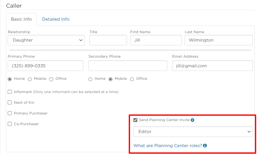 Send Planning Center invites via text or email