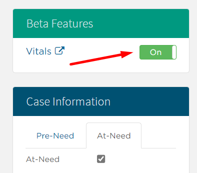 Getting started with Vitals (beta)