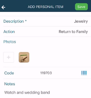 Tracking locations and items