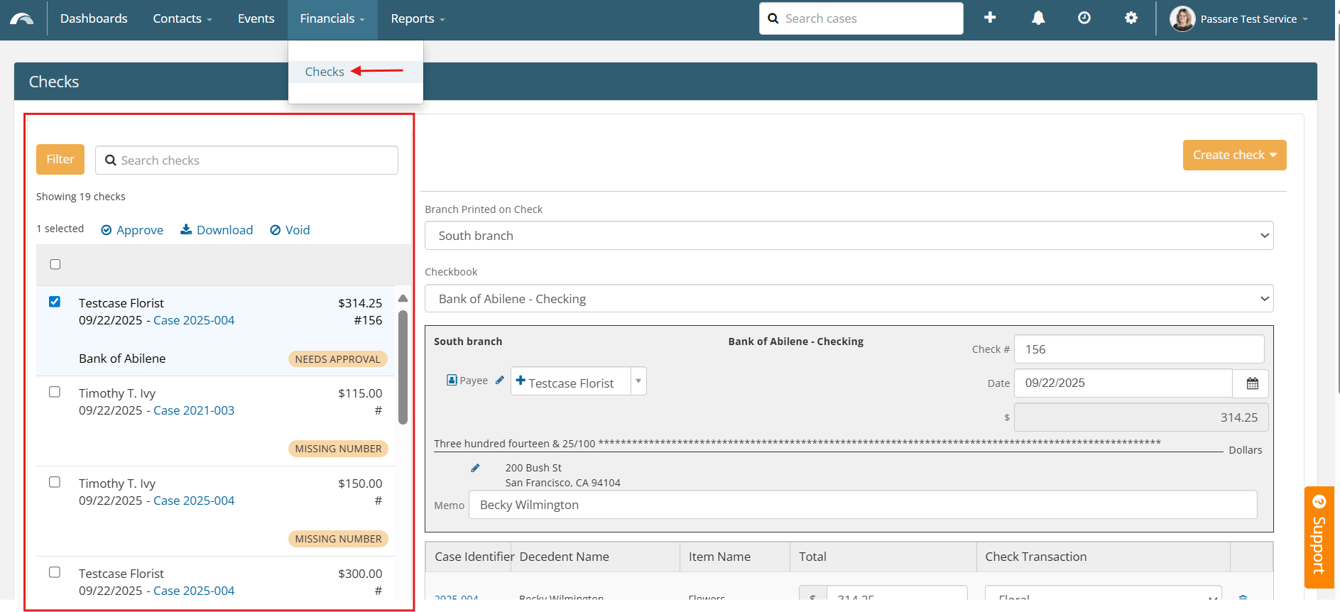 Manage checks with Check approvals
