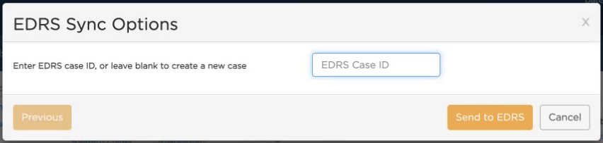 Sync a Case to Pennsylvania EDRS (EDX)