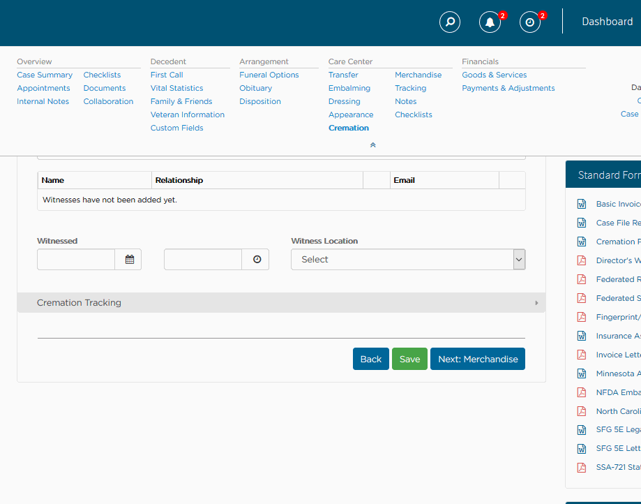 Getting started with the Care Center